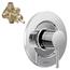 MOEN Align Single-Handle 1-Spray Posi-Temp Tub and Shower Faucet in Chrome (Valve Included ...