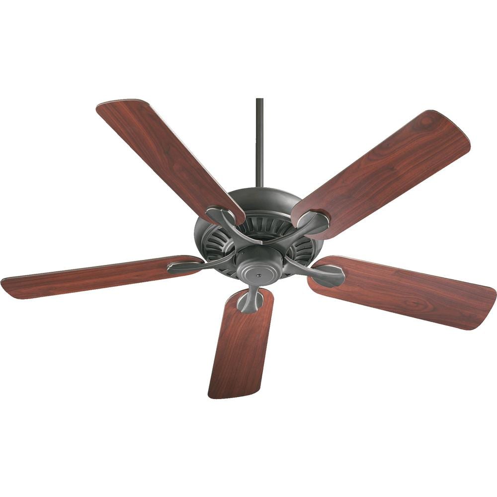Quorum INTERNATIONAL Pinnacle 52 in. Indoor Old World Ceiling Fan 91525 ...