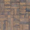 interlock Reno 14.75in.x 9.875 in.x 2.375 in. Rectangle Beechwood Face Mix Concrete Paver Pallet ...