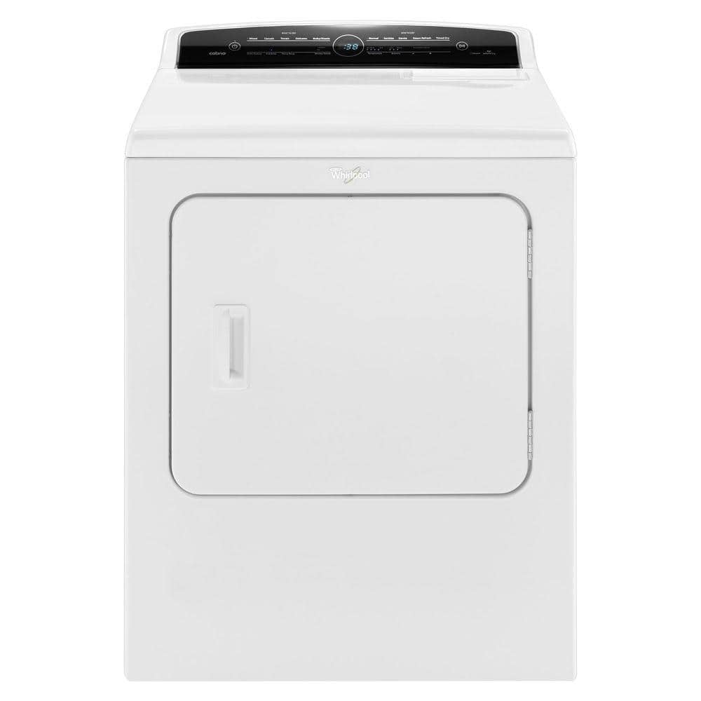 Whirlpool Cabrio 7.0 cu. ft. Electric Dryer with Steam in White ...