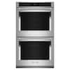 KitchenAid 27 in. Double Electric Wall Oven with Convection Self ...
