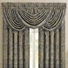 Palmer Teal Polyester Window Waterfall Valance 2357026WTRSW - The Home ...