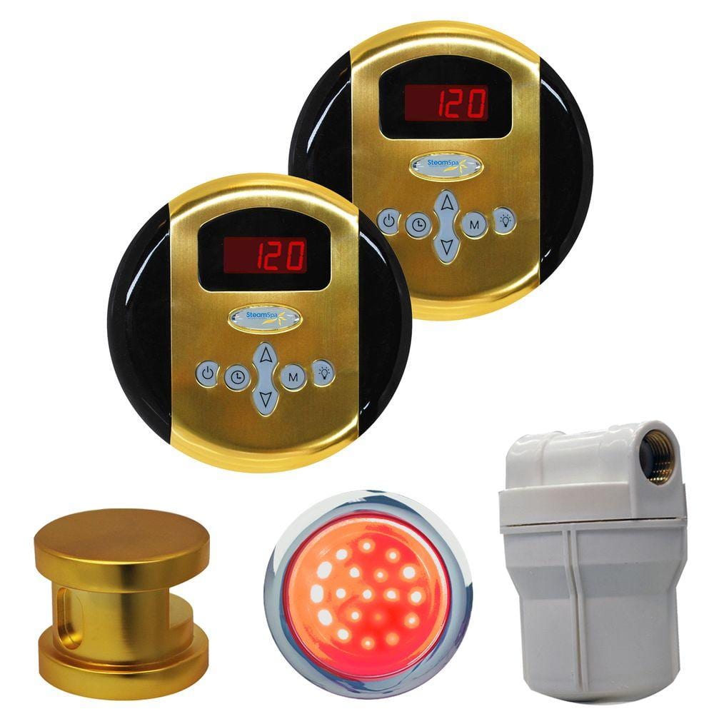 SteamSpa Royal Series Upgrade Control Kit with Dual Digital LCD Control ...