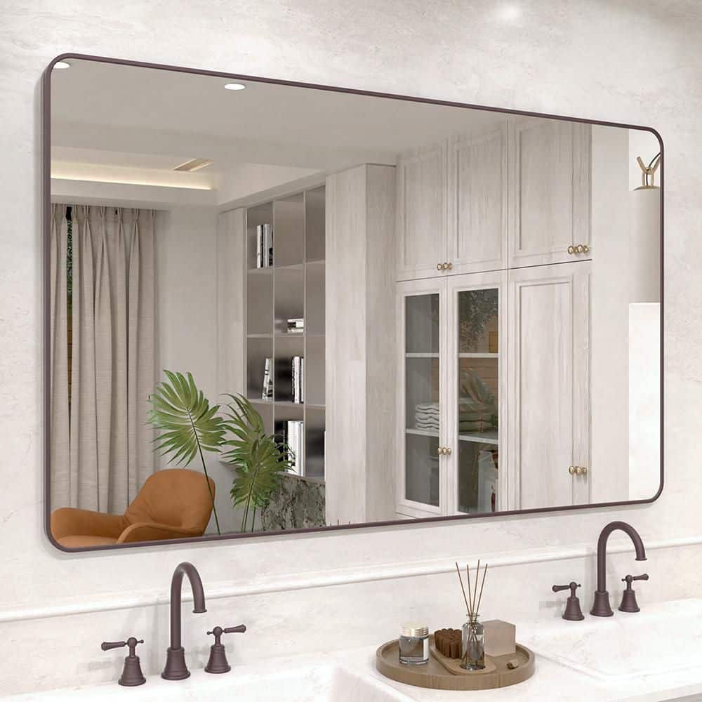 Reviews for Vista 60 in. W x 36 in. H Rectangular Framed Wall Bathroom ...