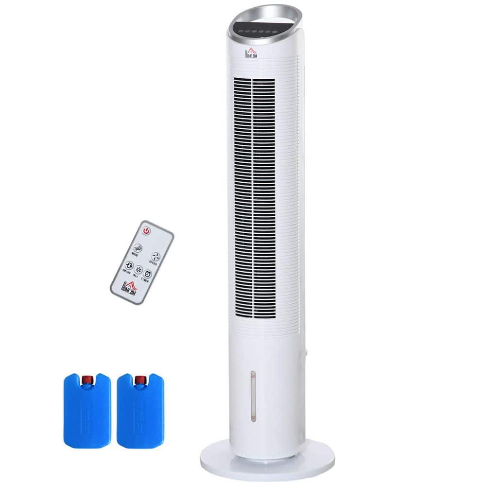 Tahanbath 40 in. 200CFM 215 Sq. Ft. Evaporative Air Cooler-3-in-1 Ice ...