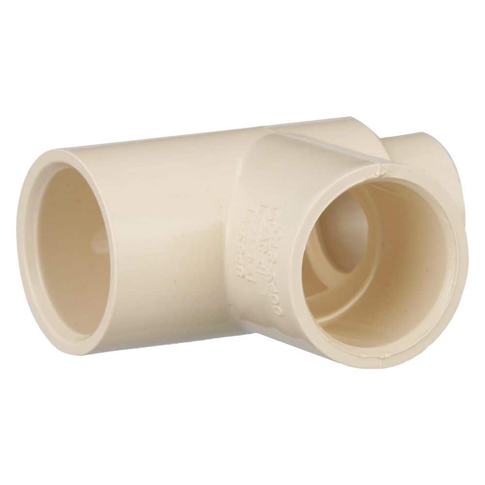 Charlotte Pipe 3/4 in. x 1/2 in. x 3/4 in. CPVC CTS Reducer Tee CTS ...