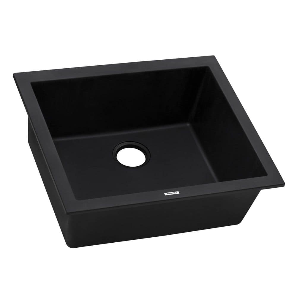 Reviews for Ruvati epiGranite 21 in. Undermount Single Bowl Midnight ...