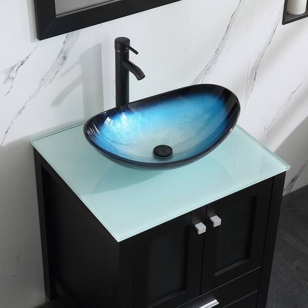 Glass Top Vanities Bathrooms Glass Top Bathroom Vanity – Habitat For