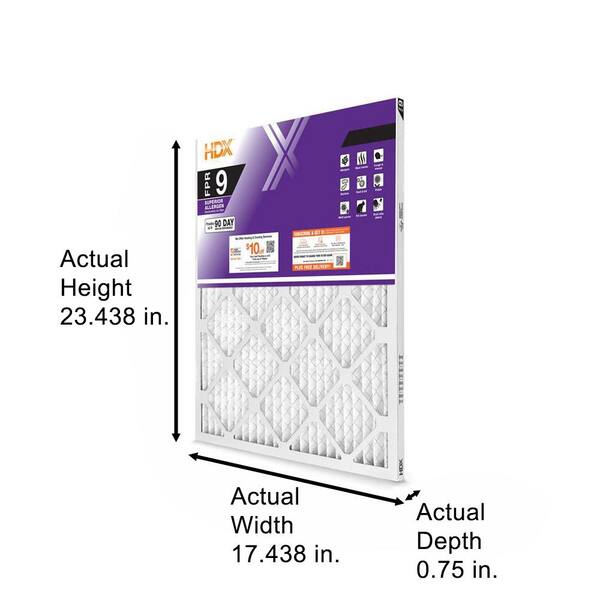 17x22x1 air filter home depot store