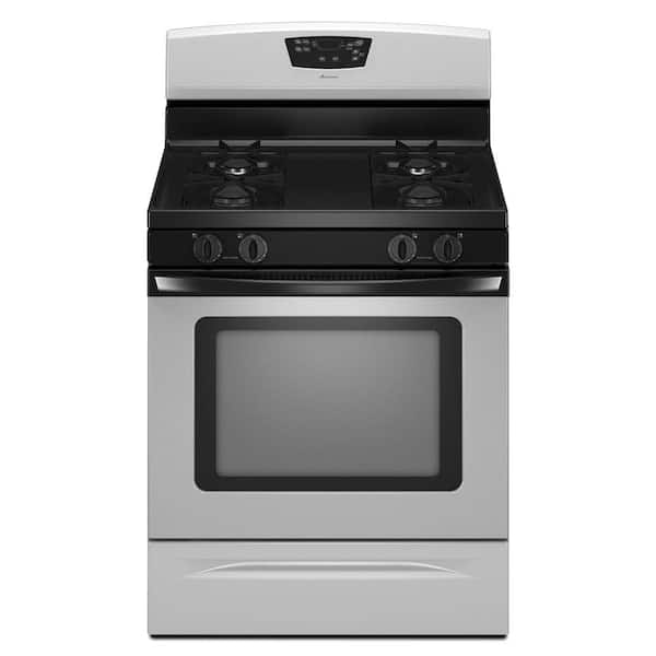 Reviews for Amana 30 in. Self-Cleaning Freestanding Gas Range in ...