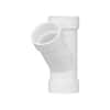 Charlotte Pipe 2 in. PVC DWV Wye Fitting PVC006001000HD - The Home Depot
