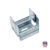 Simpson Strong-Tie ABA ZMAX Galvanized Adjustable Standoff Post Base ...