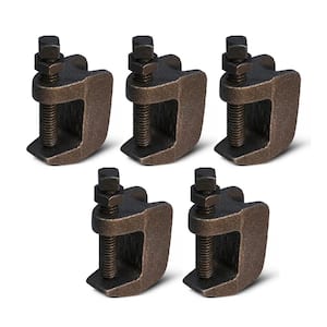 PLUMBFLEX Purlin Beam Clamp for 3/8 in. Threaded Rod in Electro ...