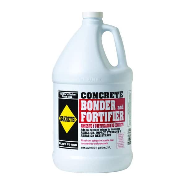 SAKRETE 1-Gallon Concrete Bonder and Fortifier 411.gal.sk - The Home Depot