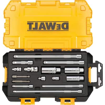 DEWALT 1/4 in. Drive Metric and SAE Impact Socket Set (48-Piece) DWMT19251