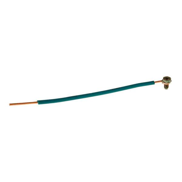 RACO 6 in. Length #12 Solid Insulated Copper Wire Pigtail, 10 pieces, 1 ...