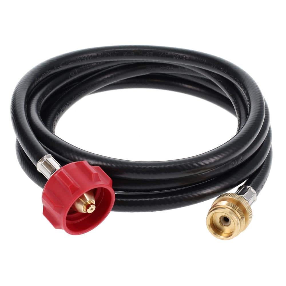GASONE 9 ft. 1 lb. to 20 lbs. Propane Adapter Hose Converter 50140-09-H ...