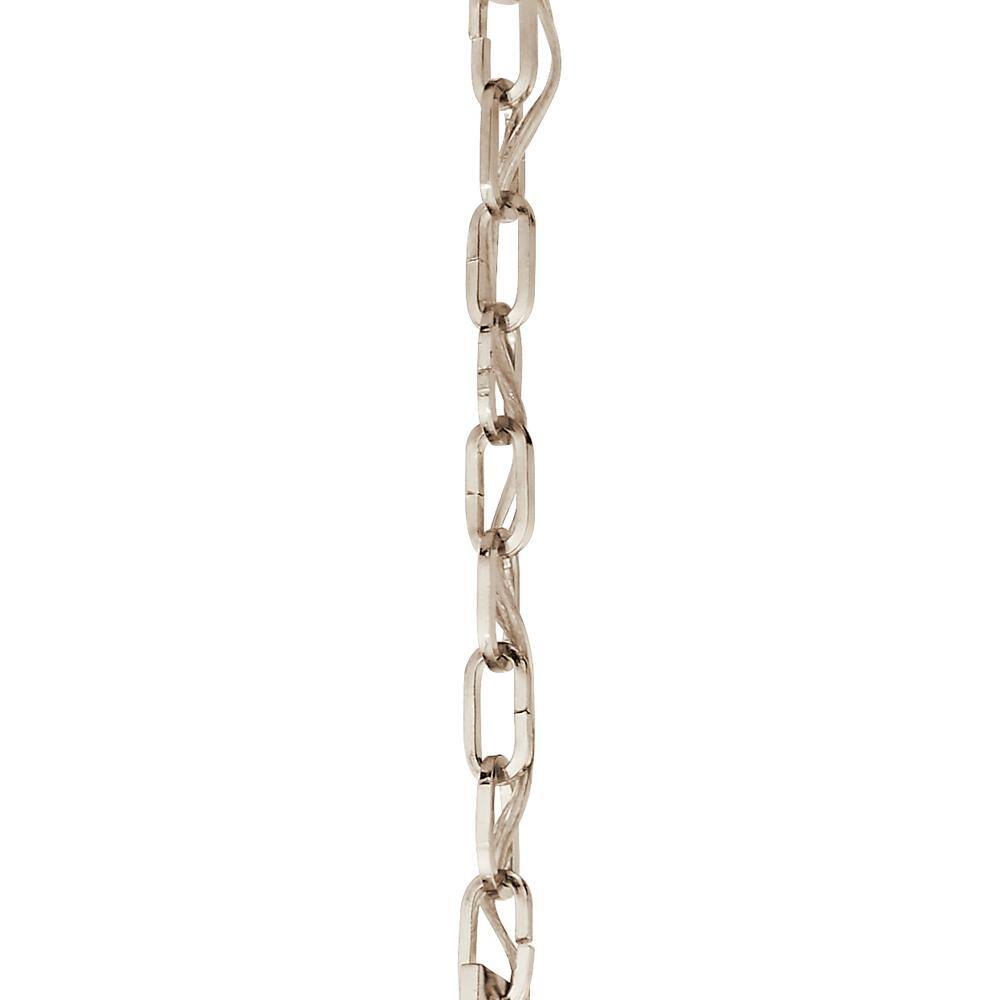 KICHLER 36 in. Heavy Duty Square Chain, Polished Nickel 4902PN - The ...