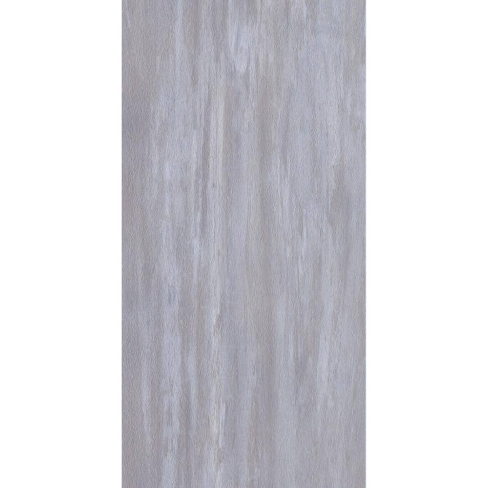 TrafficMaster Take Home Sample - Greige Petrified Wood Peel and Stick ...