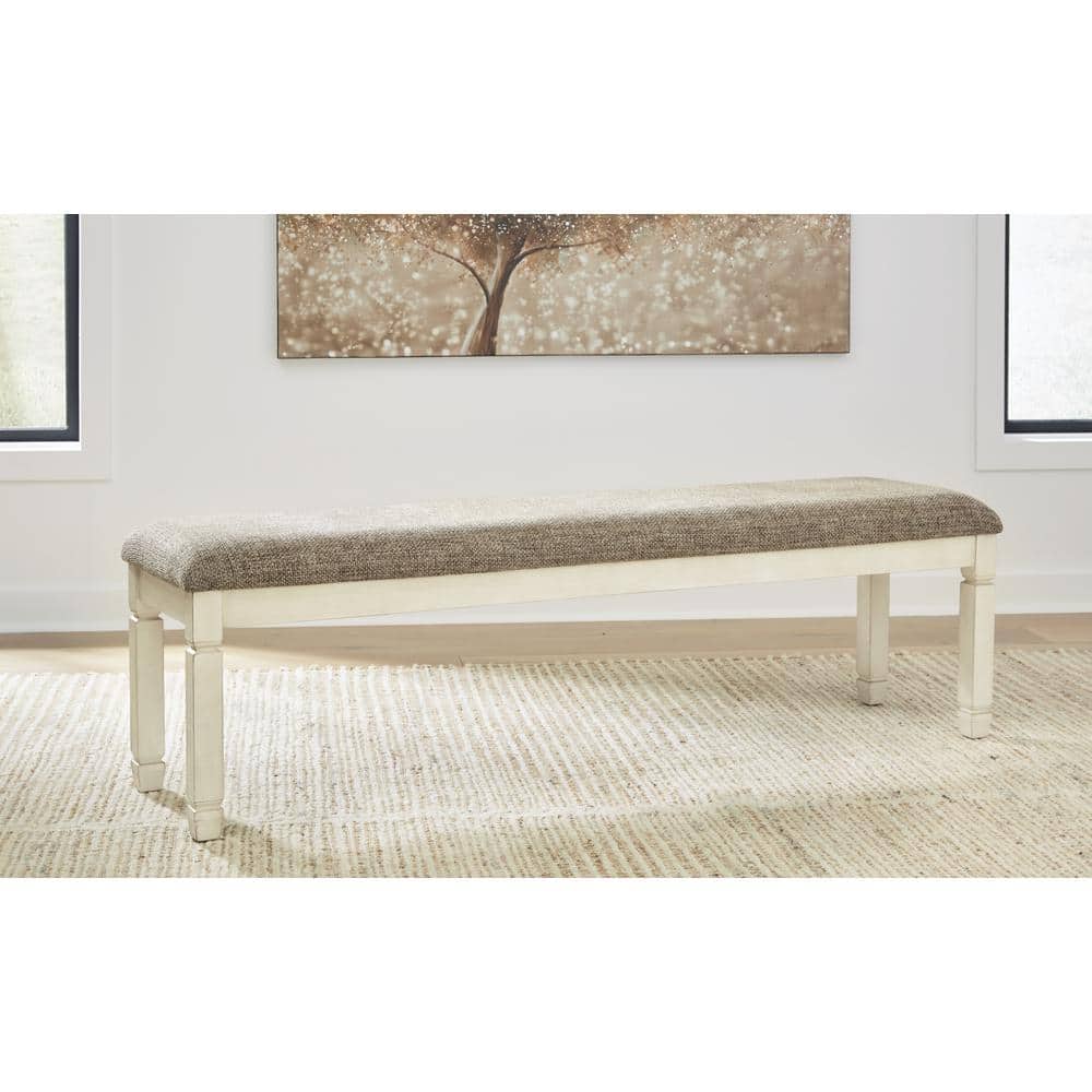 Signature DESIGN BY ASHLEY Bolanburg Casual Beige Upholstery 65 in. 4 ...