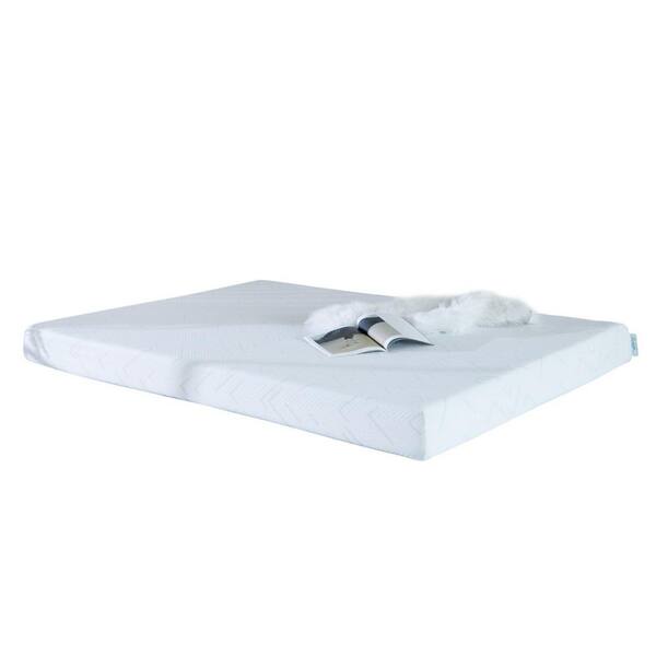 6 in. Firm 2 lb. Density Gel Memory Foam Tight Top Full Mattress SR ...