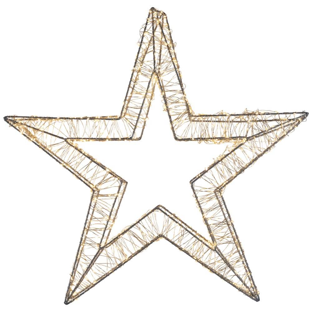 Northlight LED Lighted Wire Star Outdoor Christmas Decoration - 22 in ...