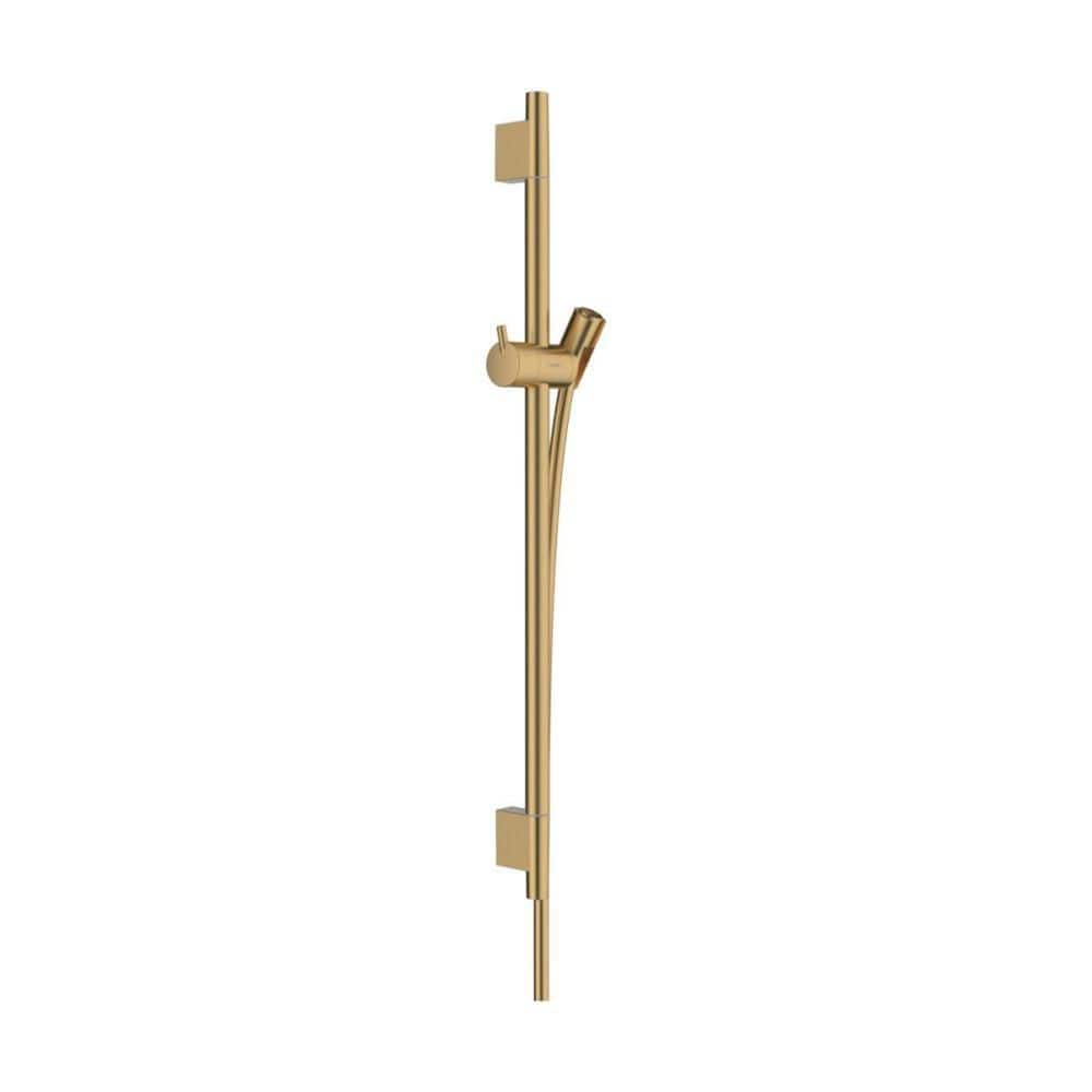 Hansgrohe Unica Wall Bar Shower Kits in Brushed Bronze 28632140 - The ...
