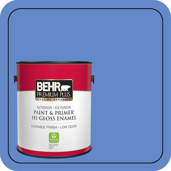BEHR PREMIUM PLUS 1 gal. #P530-5 Integrity Hi-Gloss Enamel Interior ...