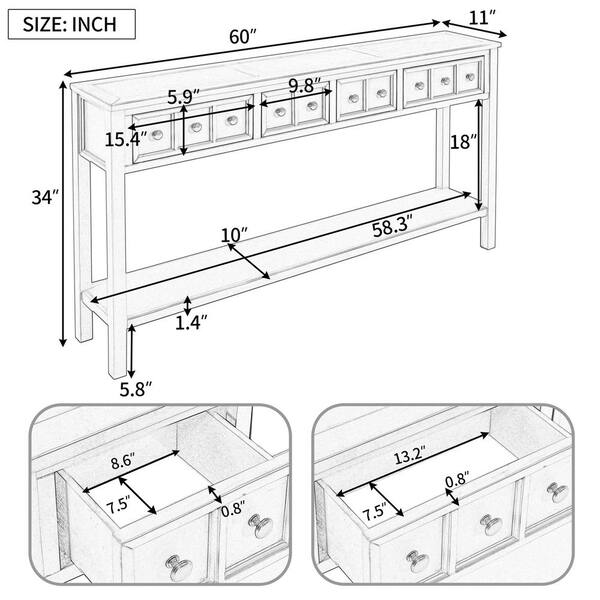Console Table Standard Dimensions | atelier-yuwa.ciao.jp