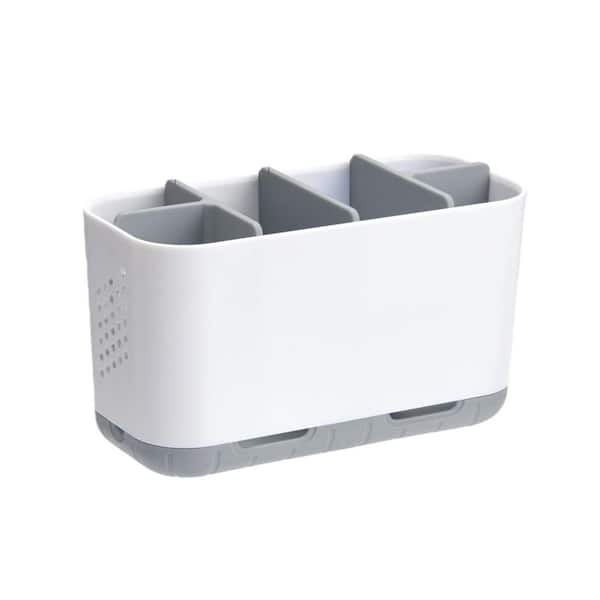 Wudkey Toothbrush and Toothpaste Holder Drainage for Bathroom ...