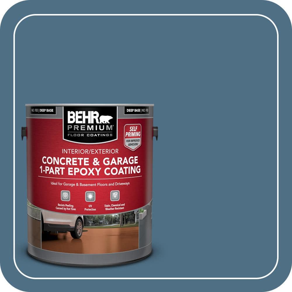 BEHR PREMIUM 1 gal. #S500-6 Shipyard Self-Priming 1-Part Epoxy Satin ...