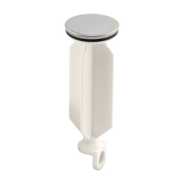 Prime-Line Lavatory Drain Plug 4 in. Plastic Chrome Fits Moen MP53270 ...