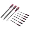 KING Steel File Set with Cushioned Grip (9-Piece Set) 0603-0 - The Home ...