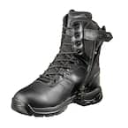 Battle Ops Men's 9MW Black Polishable Waterproof Soft Toe 8 in ...