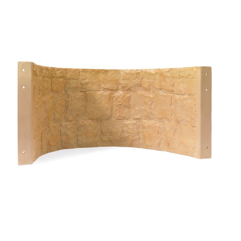 Rockwell 42 in. x 23 in. x 24 in. Tan Composite Window Well WCT-422324 ...