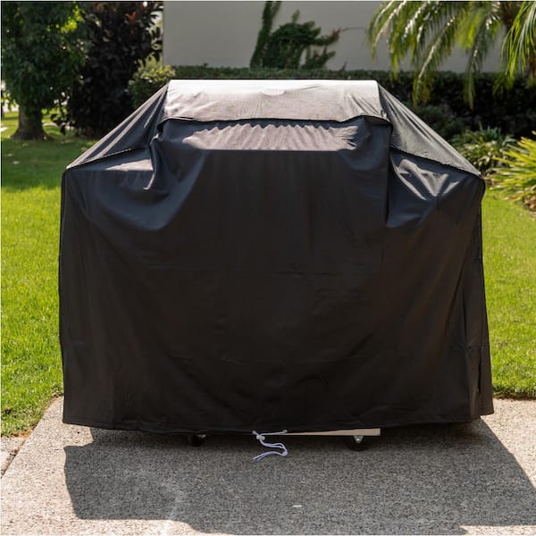 PRIVATE BRAND UNBRANDED Grill Cover 55 in. 700-0108N - The Home Depot