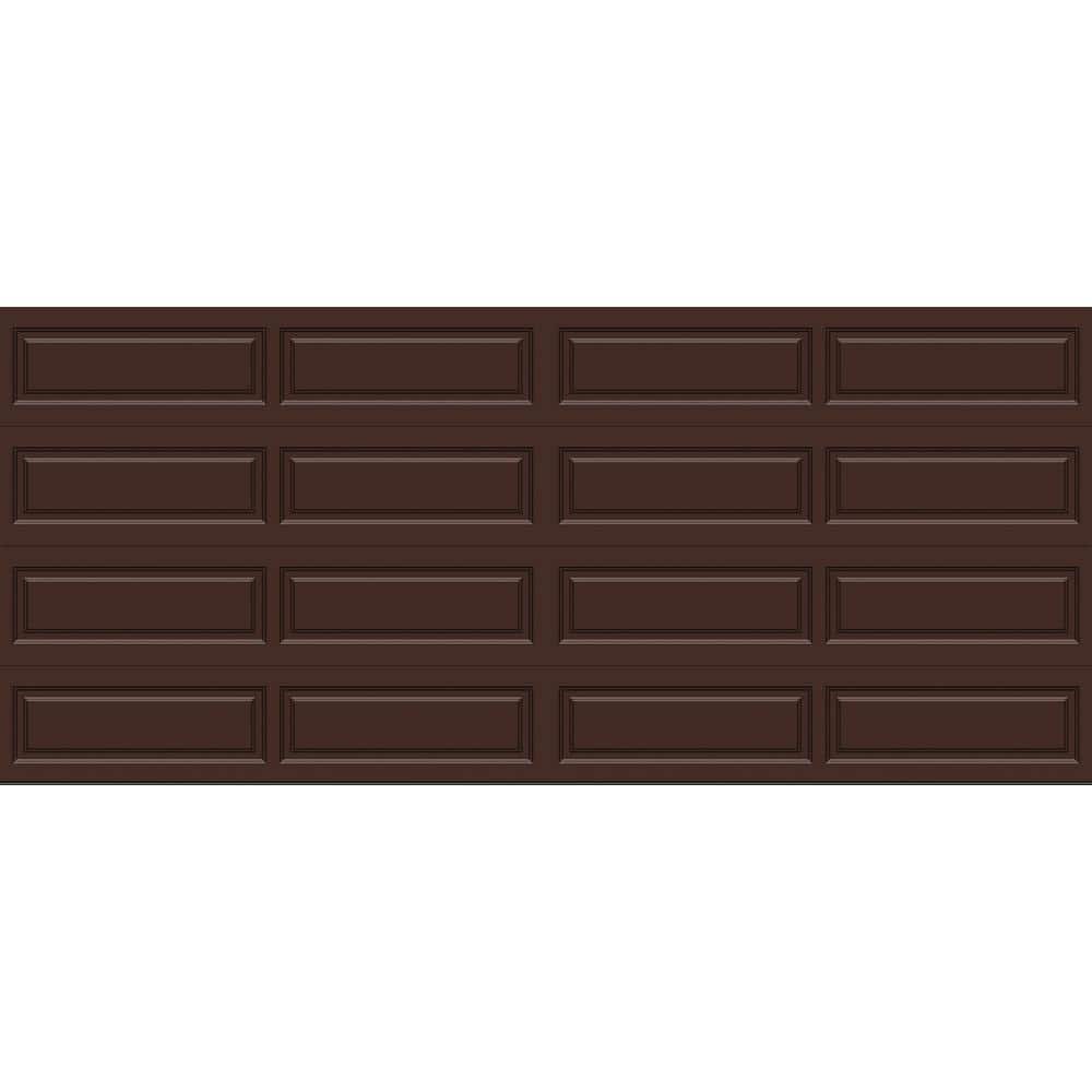 Clopay Classic Steel Long Panel 16 ft. x 7 ft. Insulated 6.5 R-Value ...