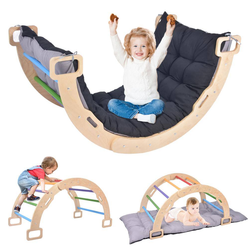 SEEUTEK Bolliny Indoor/Outdoor Colour Toddler Climbing Toys for ...