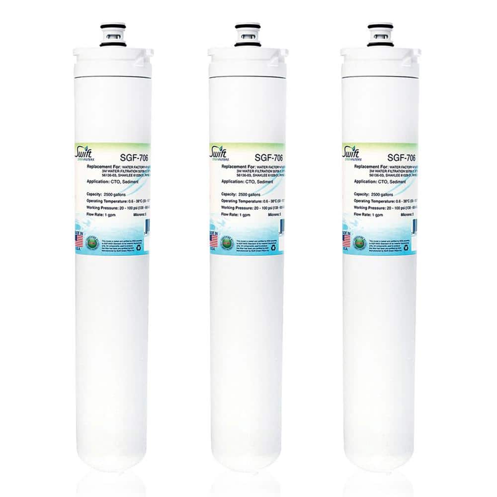Swift Green Filters Replacement Water Filter For 3M Water Factory 47 ...