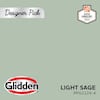 Glidden 1 gal. PPG1124-4 Light Sage Solid Interior/Exterior Concrete ...