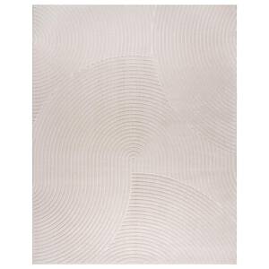 Gertmenian Conway Mitsuri Cream 6 ft. x 9 ft. Geometric Indoor Area Rug ...