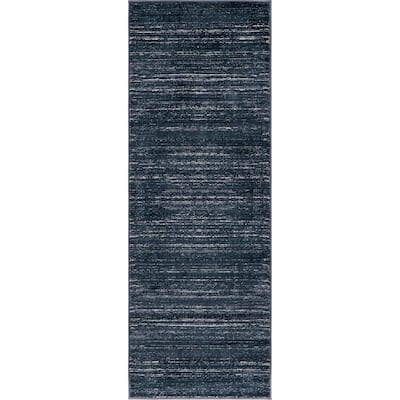 Jill Zarin Uptown Collection Madison Avenue Navy Blue 8' 0 x 10' 0 Area ...