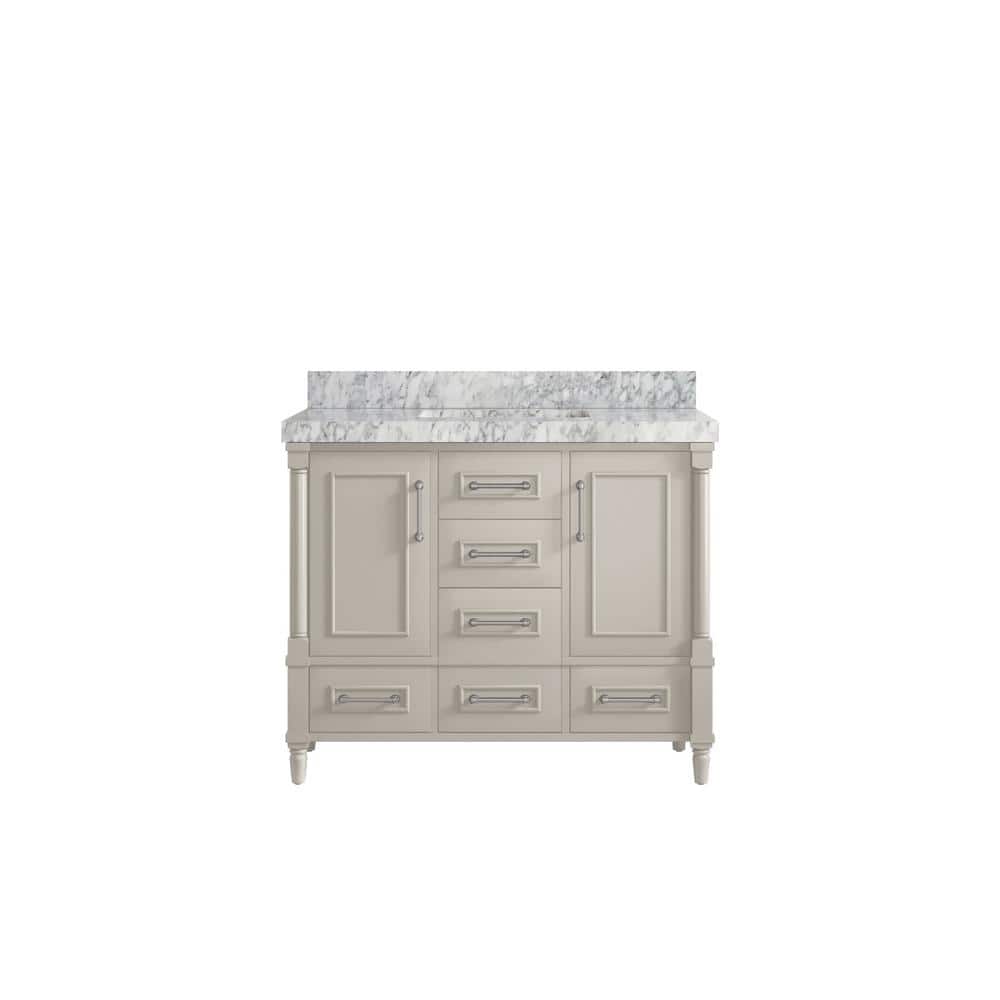 Willow Collections Hudson 42 in. W x 22 in. D x 36 in. H Single Sink ...