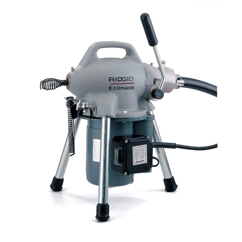 RIDGID K50-9 Drain-Cleaning Machine 3/4 in. to 4 in. Drain Lines, with ...