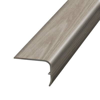 Mohawk Blue Cedar Grey .62 in. Thick x 0.79 in. Wide x 94.5 in. Length ...