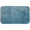 Garland Rug Traditional Basin Blue 30 in. x 50 in. Plush Nylon Bath Mat ...