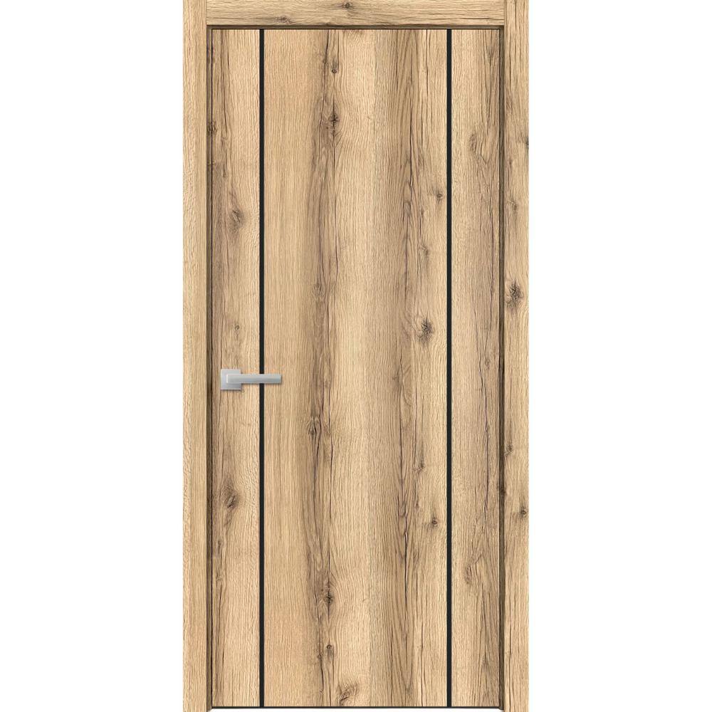 Sartodoors 17 28 in. x 96 in. Right-Hand/Inswing Solid Oak Single ...