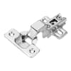 HICKORY HARDWARE 4-1/2 in. x 1-1/2 in. Bright Nickel 105 Degree Opening ...