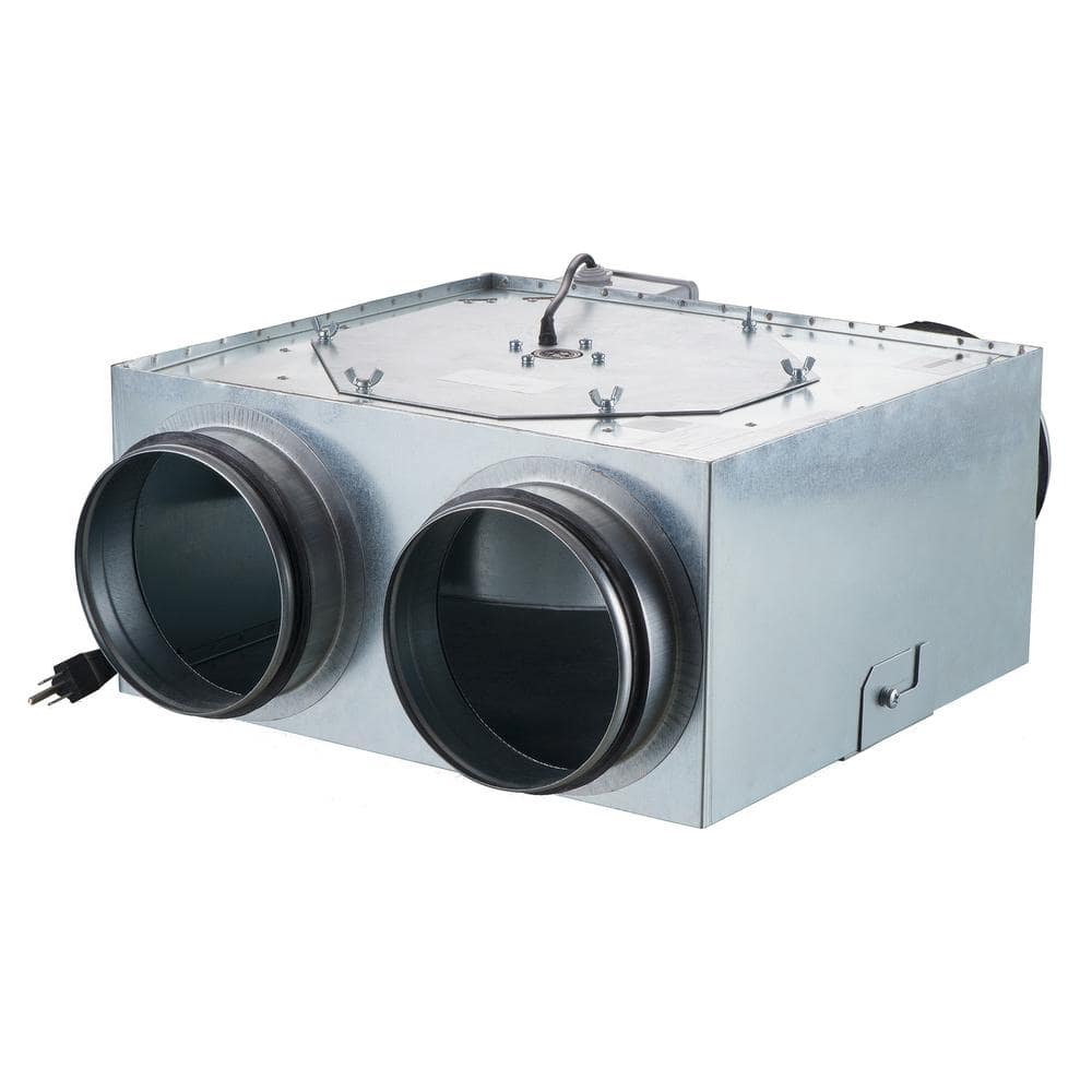 VENTS-US 360 CFM Power 6 in. Centrifugal In-Line Ventilation Fan with ...