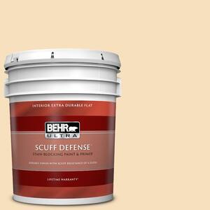 BEHR ULTRA 1 gal. #310E-2 Stable Hay Extra Durable Satin Enamel ...